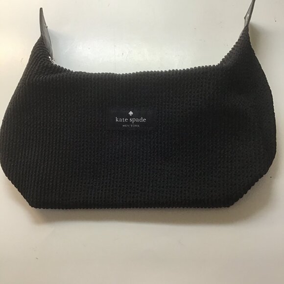 kate spade | Makeup | Kate Spade New Black Makeup Bag | Poshmark